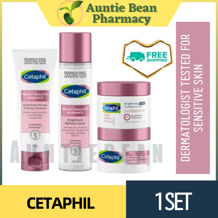 [ FREE SHIPPING ] Cetaphil Bright Healthy Radiance Exclusive Set ...