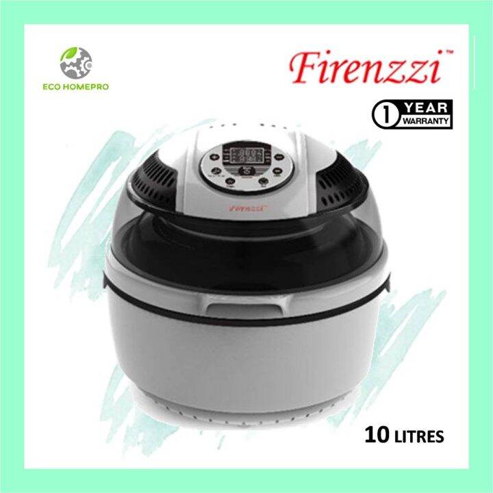 Firenzzi 10L Air Fryer FAF-510 (Black & White) | Lazada