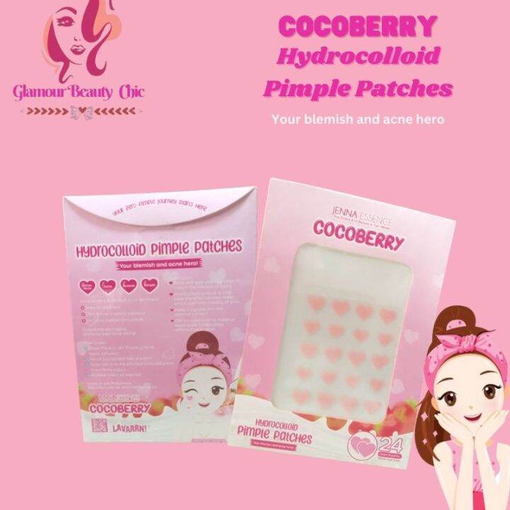 𝗖𝗢𝗖𝗢𝗕𝗘𝗥𝗥𝗬 HYDROCOLLOID PIMPLE PATCH | Lazada PH