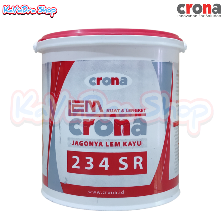Lem Kerajinan Kayu Aliphatic Crona 234 SR (Solvent Resistant) Lem ...
