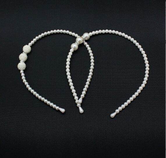 Bando rambut korea mutiara 1pcs satuan Bando korea mutiara pearl super ...