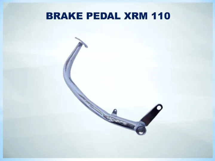 MOTORCYCLE BRAKE PEDAL FOR XRM 110 || HIGH QUALITY | Lazada PH