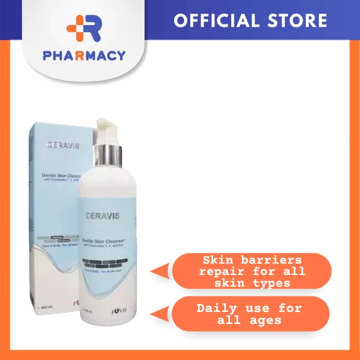 R Pharmacy | Ceravis Gentle Skin Cleanser 300ml | Lazada
