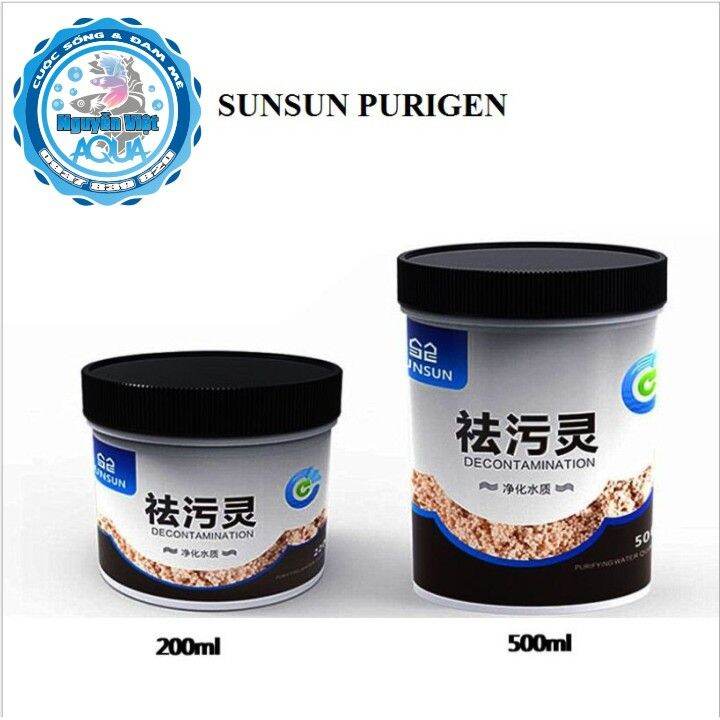 Purigen SunSun - Vật liệu lọc Purigen - Lọc nước cho hồ cá, thủy sinh ...