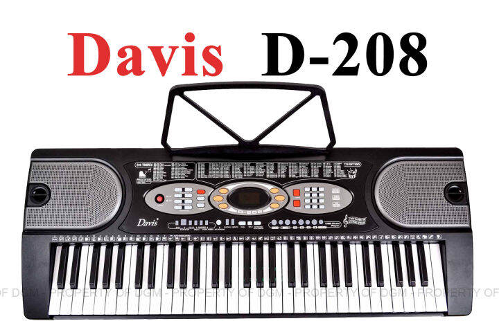 61 keys Electronic Keyboard Davis D-208-dgmapplx | Lazada PH