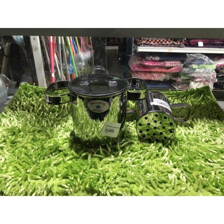Cetakan cendol stainless - Alat press cendol full stainless | Lazada ...