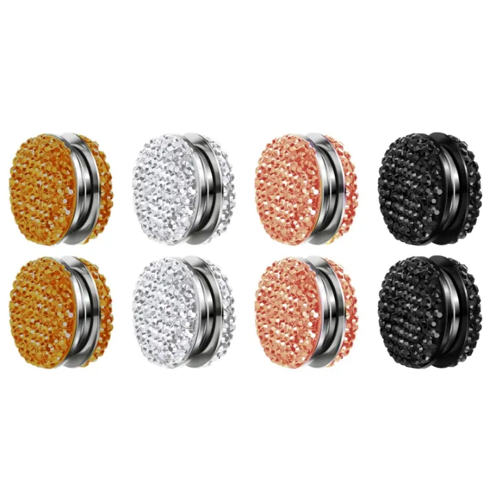 Hijab Pins Crystal Round Hijab Magnets Magnetic Hijab Pins Decorative ...