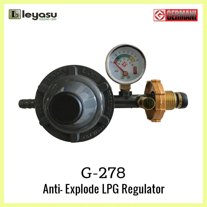 Germani (G-278) Anti-Explode LPG Regulator Heavy Duty (COD) Japan ...