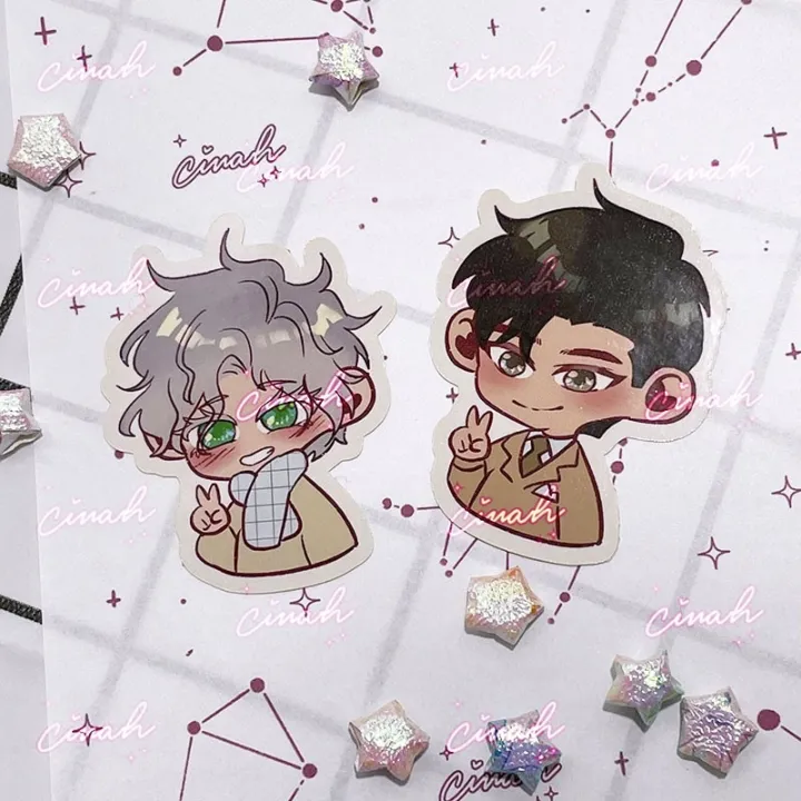Aesthetic How to Chase an Alpha BL Yaoi Manhwa Webtoon Glossy Sticker ...