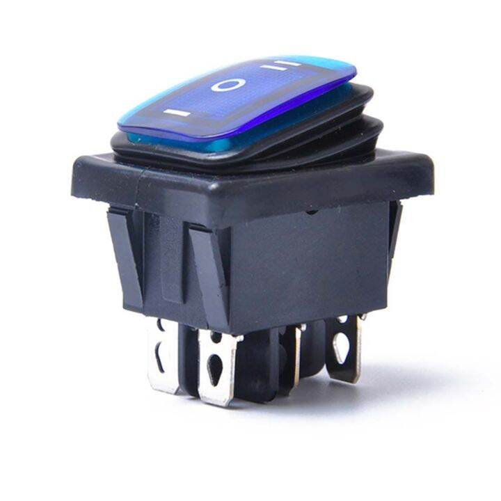 ON Off Rocker Toggle Switch 12V LED Lighted Rocker Switch Long Lasting ...