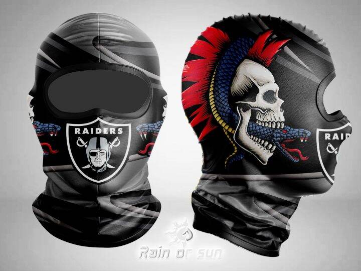 black raider B05 balaclava full bonet for riders safety gear full ...