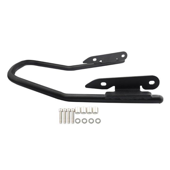 Motorcycle Passenger Grab Bar Rear Solo Seat Luggage Rack Support Shelf ...