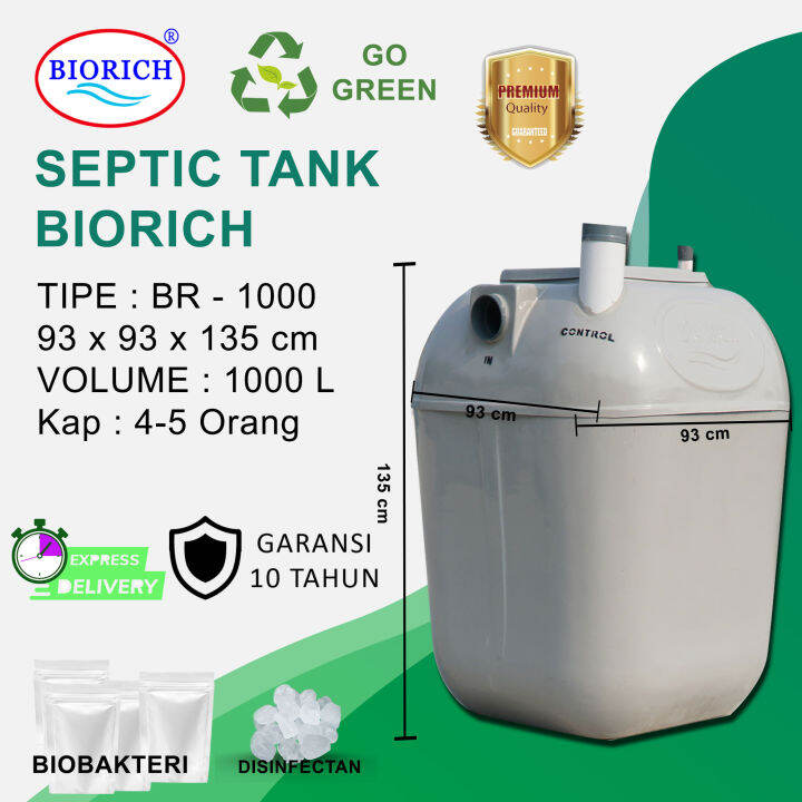 Septic Tank Bio / Septictank Biotech / Tangki Septik Biofil / Septitank Biotank / Tandon WC ...