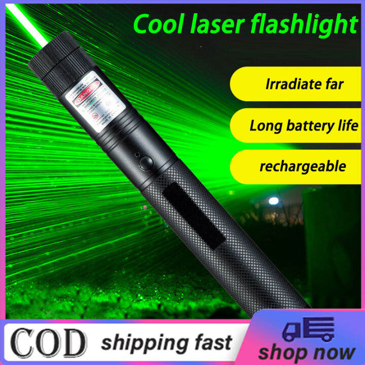 Rechargeable Laser Pointer Pen Green Tactical Hunting Laser Pen for ...