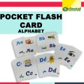 Pocket Flash Cards Alphabets - Letters, Words and Pictures in 1 set of ...