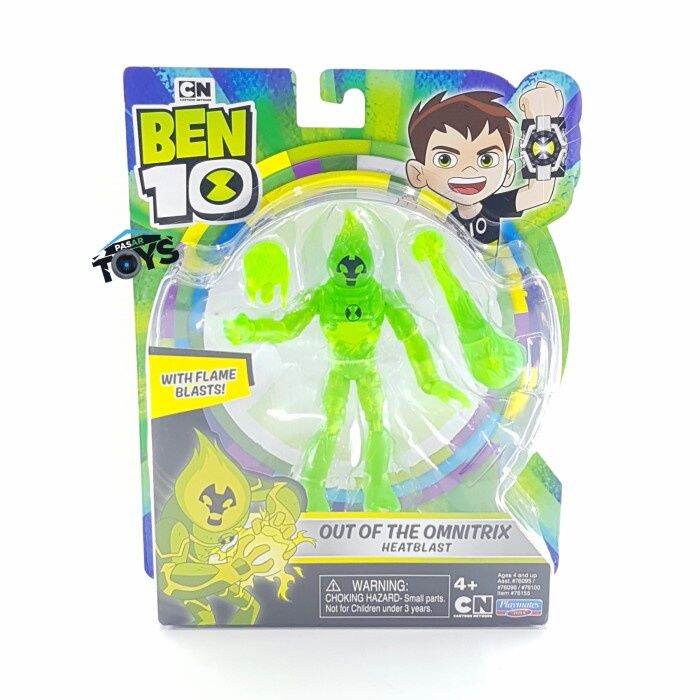 Ben 10 Put Of The Omnitrix Heatblast Basic Figure Original | Lazada ...