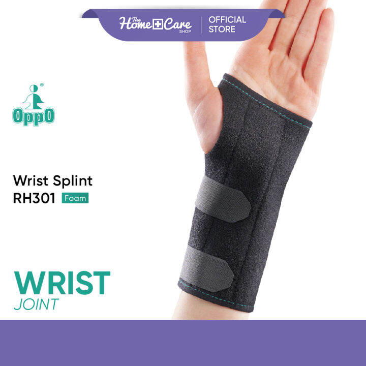 OPPO Foam Wrist Splint RH301 Palm Adjustable Support Guard Sprain ...