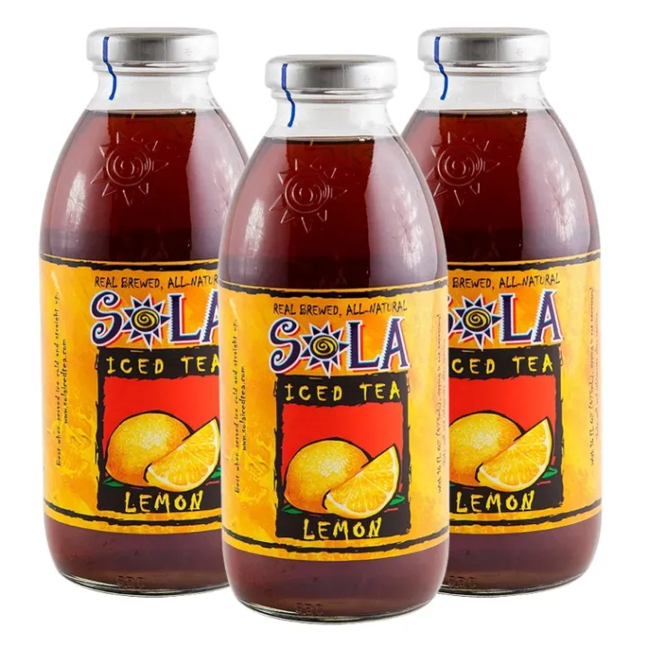 Sola Lemon Iced Tea (6 x 472ml) | Lazada PH
