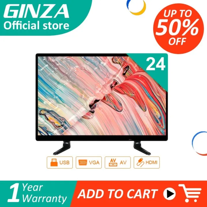o3kBLwgX GINZA 24 Inch 32 Inch 40 Inch Flat Screen TV On Sale LED TV Not Smart TV | Lazada PH
