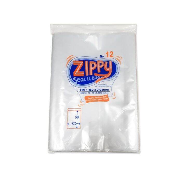 ZIPPY ZIPLOCK SEAL IT BAG #12 BY 100'S | Lazada PH