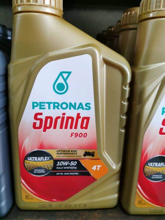 PETRONAS SPRINTA F900 FULLY SYNTHETIC 10w-50 minyak enjine | Lazada