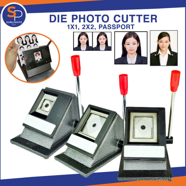 Officom Die Photo Cutter (1x1 / 2x2 / Passport Size) Handheld Cutter ...