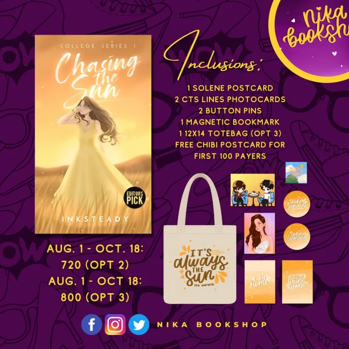 [EXCESS] Chasing the Sun Cash-On-DeliveryZtK | Lazada PH