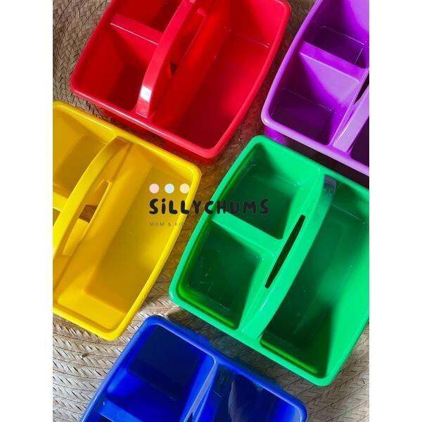 Cod Multipurpose Caddy Art Storage Organizer Stackable Plastic Bins