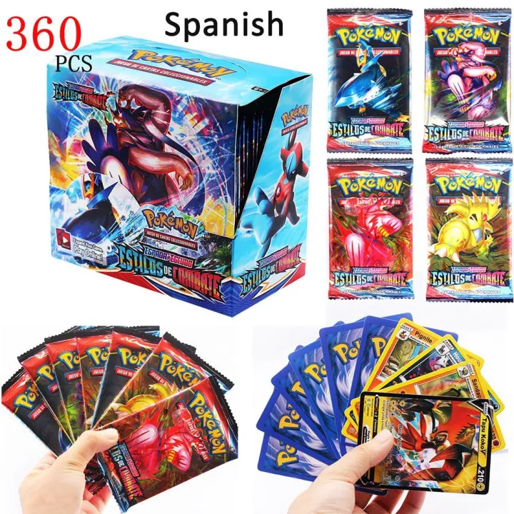 Fusion Strike Spanish Pokemon Cards Toys Carte Pokemon Francaise ...