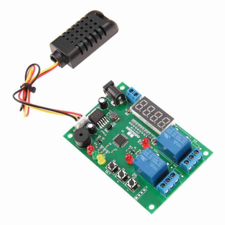 Temperature and Humidity Digital Tube Control Board Integrated Sensor ...