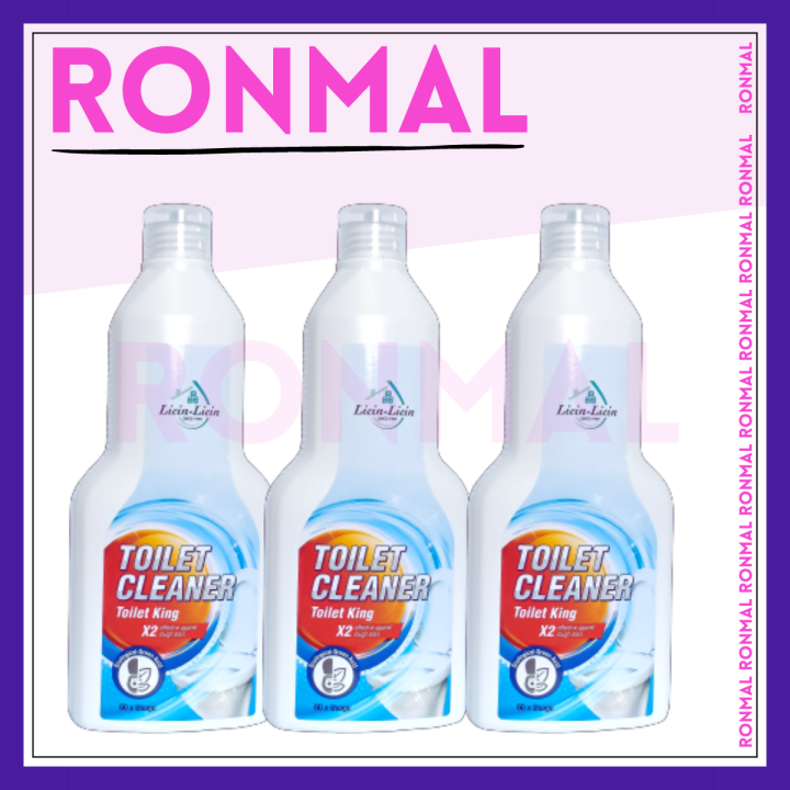 LICIN LICIN Toilet Cleaner Toilet King - 3 bottles | Lazada