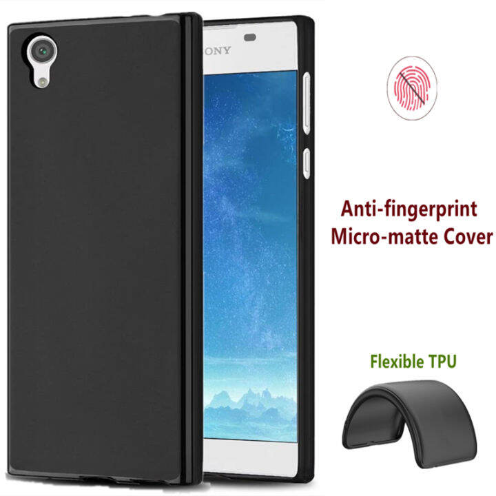 For Sony Xperia L1 G3311 G3312 G3313 Flexible Rubber Silicone Scratch ...