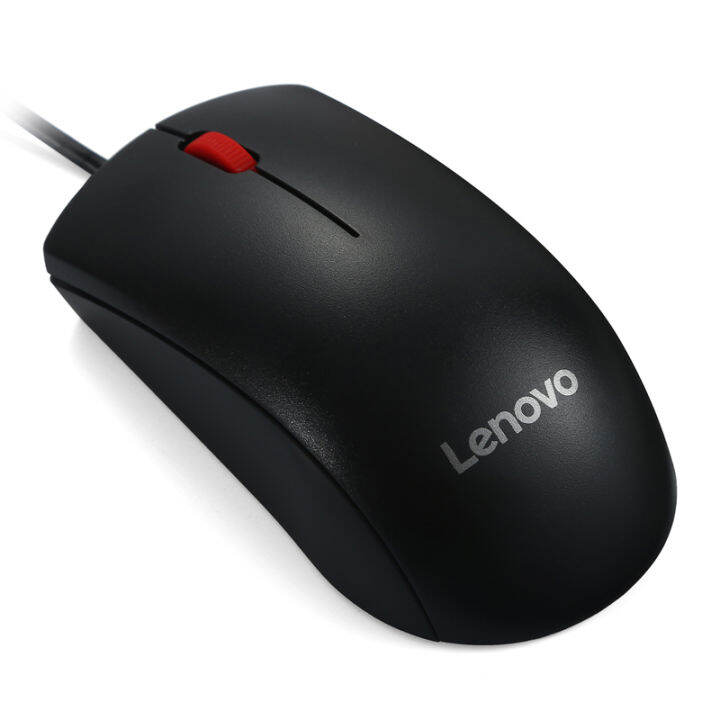 Lenovo Red Dot M120Pro wired optical mouse Apple desktop office ...