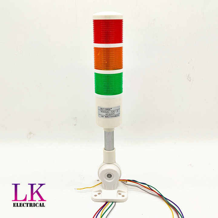 LED Tower Light 3Layer Blinking/Steady with buzzer 220VAC 12VDC/24VDC ...