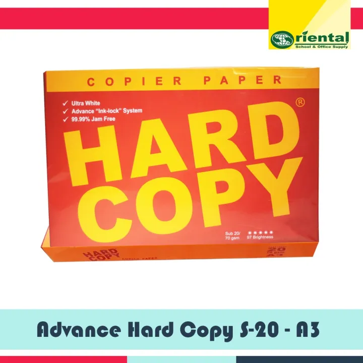 【new】 Hard Copy A3 Bond Paper - Copy Paper A3 size - 11.75x 16.5 inches ...