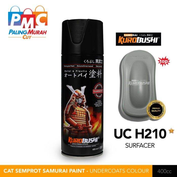 Samurai Paint UCH210* Surfacer/Epoxy Cat Dasar Cat Semprot/Pylox ...