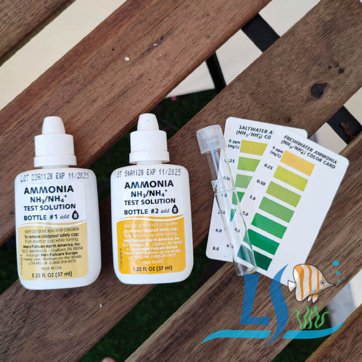 API Ammonia NH3 / NH4 Test Kit (Aquarium Tester) by LS Aquatic | Lazada