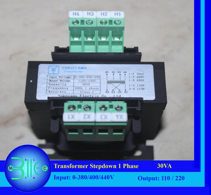 30VA Industrial Control Transformer Rating Capacity: 30VA, Primary ...