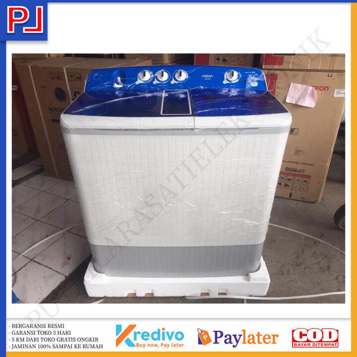 MESIN CUCI AQUA 2 TABUNG KAPASITAS 20KG QW 2070D KAPASITAS BESAR COCOK ...