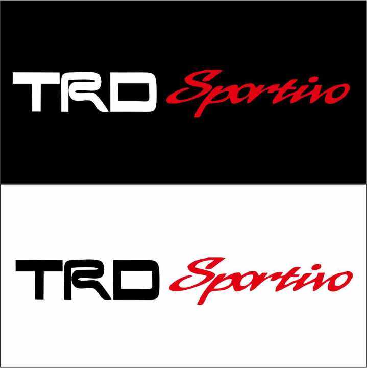 Sticker Cutting TRD Sportivo / Sticker mobil / TRD Sportivo / Cutting ...
