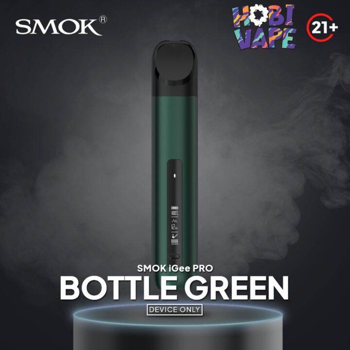 SMOK IGee Pro Vape Rokok Elektrik Pod Mod Vapor Relx Green Bottle ...