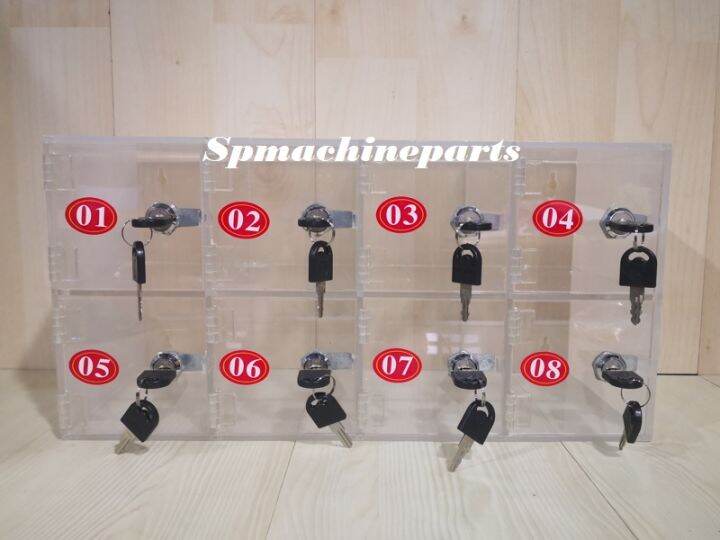 Handphone Locker / Mobile Locker With Door Locks & Key Wall Mounted ...