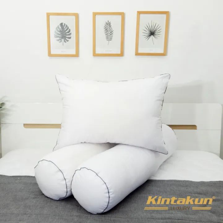 Kintakun Luxury Set 1 Bantal Kepala + 1 Guling - Putih | Lazada Indonesia