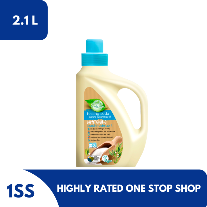 Ready Care Bio-Based Baking Soda Liquid Laundry Detergent Whitening, 2.1 Liters | Lazada PH