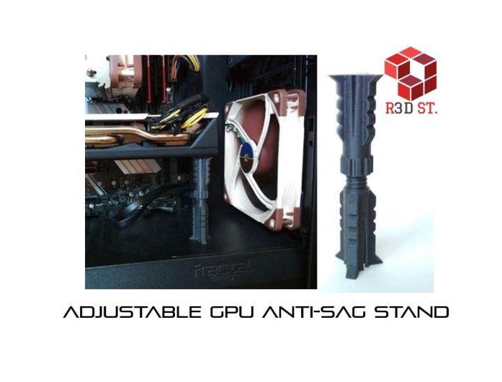 ADJUSTABLE GPU ANTI - SAG STAND/PILLAR | Lazada PH