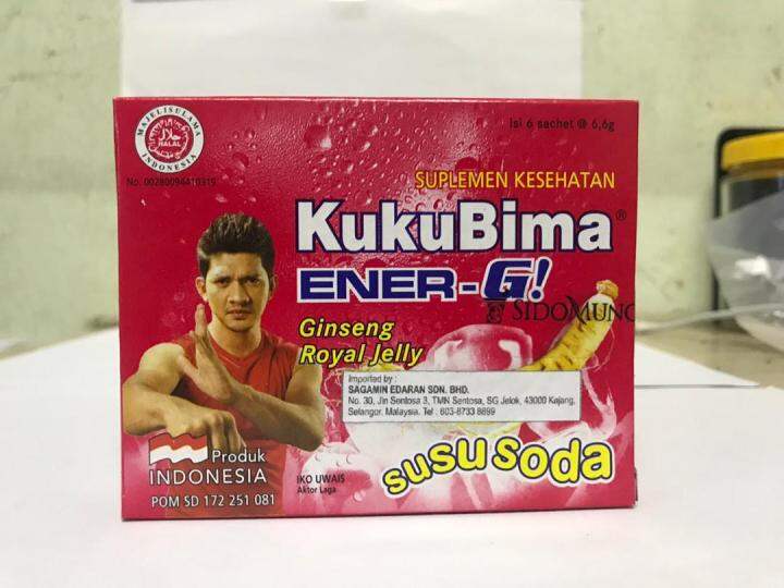 Kukubima Energy Drink (Susu Soda) | Lazada
