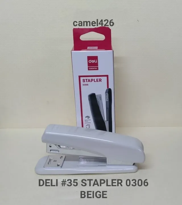 DELI #35 STAPLER 0306 BEIGE | Lazada PH
