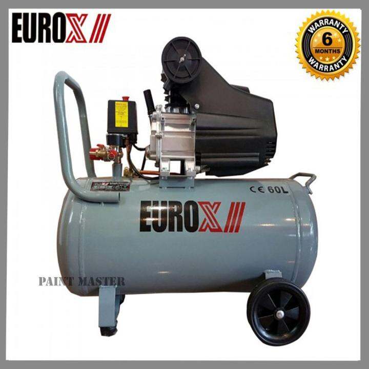 Eurox/Europower EAX3060 3.0HP 60Liter AIR COMPRESSOR (FREE 5 METER AIR HOSE) | Lazada