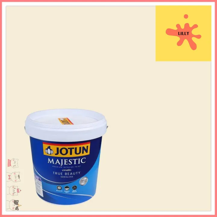 สีน้ำทาภายใน JOTUN MAJESTIC TRUE BEAUTY สี PURE BARLEY #1334 กึ่งเงา 2. ... สีน้ำทาภายใน JOTUN MAJESTIC TRUE BEAUTY สี PURE BARLEY #1334 กึ่งเงา 2. ...