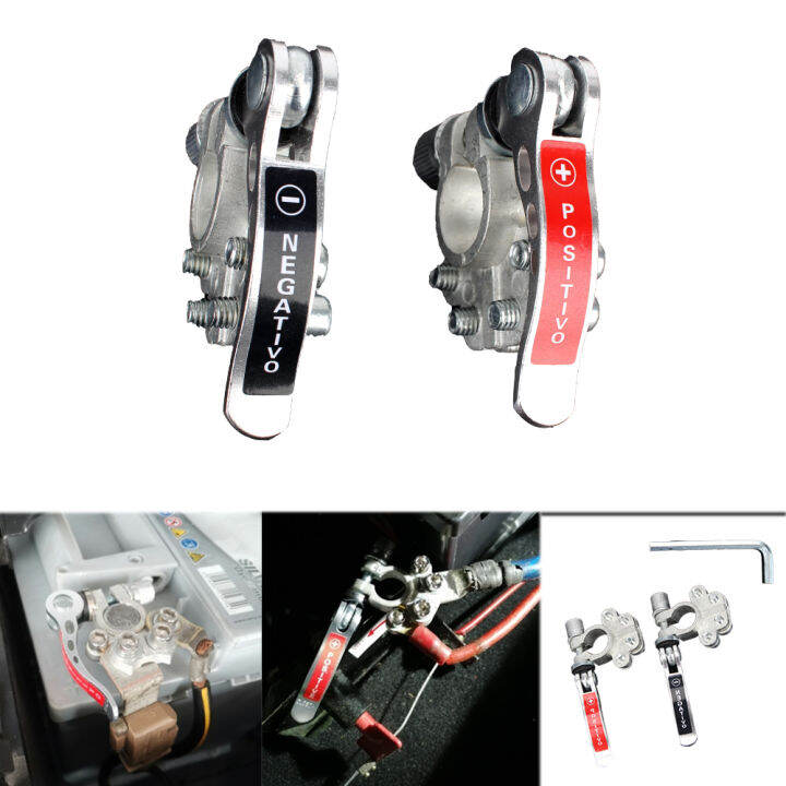 12V 24V Terminal Quick Disconnect Shut-Off Connectors Auto Accessories ...